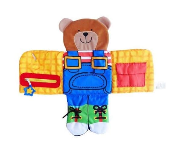 Dress The Bear - Activity Cloth Book – www.edutoys.lk