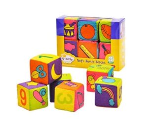 Soft Rattle Block for Toddlers – www.edutoys.lk