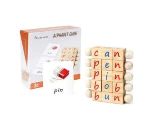 Word Maker CVC Alphabet Blocks – www.edutoys.lk
